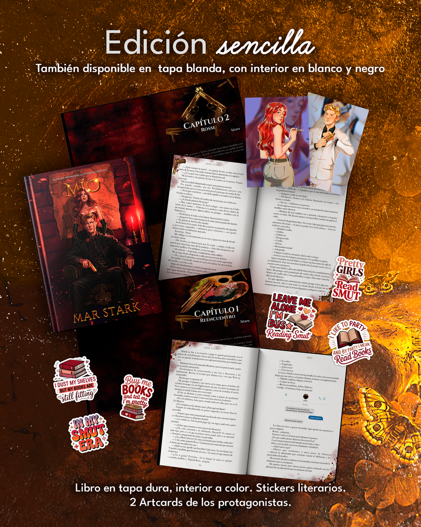Caja literaria Mío, Mar Stark – BlueMoonShop